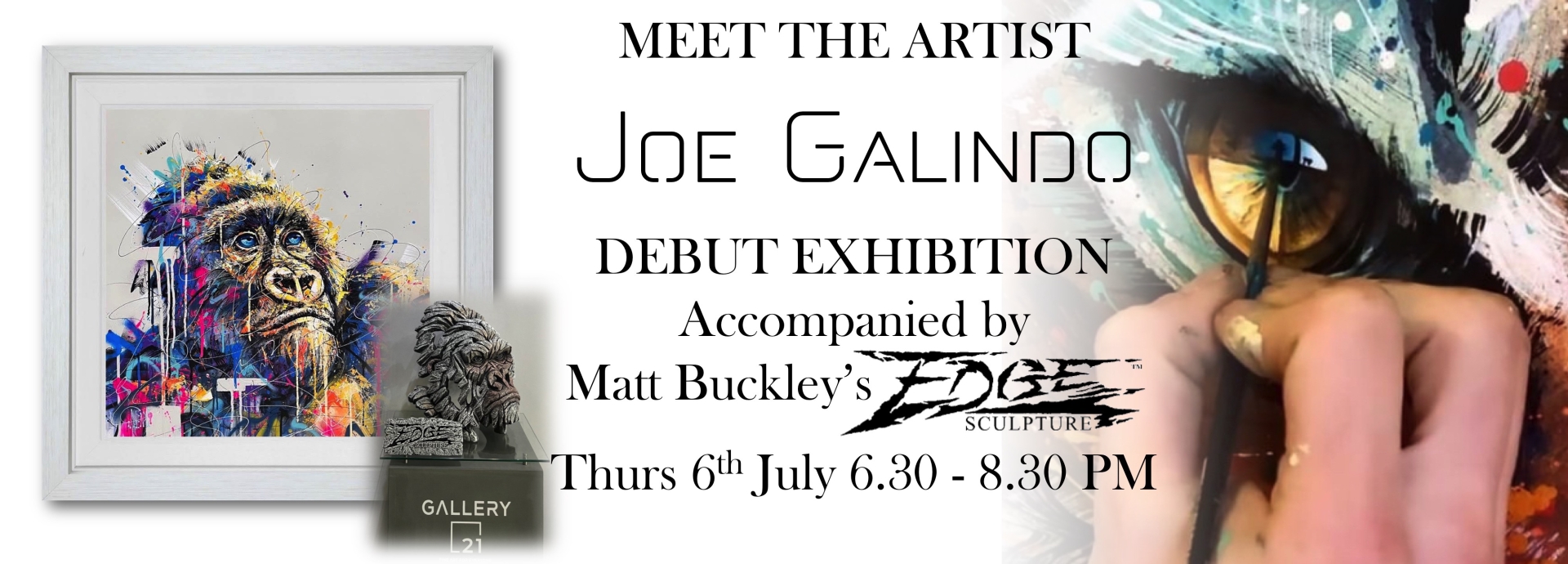 6th July 2023 ‘On The Loose’ UK Debut Exhibition by Joe Galindo ...